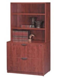 Bookshelf 2-Drawer Cabinet Combo | Northwest Modular Systems Furniture